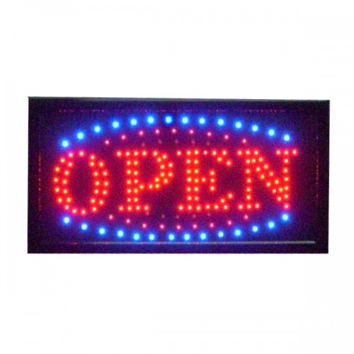 ΦΩΤΕΙΝΗ ΠΙΝΑΚΙΔΑ ΕΠΙΓΡΑΦΗ LED - OPEN