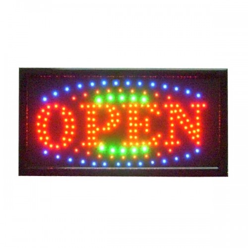 ΦΩΤΕΙΝΗ ΠΙΝΑΚΙΔΑ ΕΠΙΓΡΑΦΗ LED - OPEN